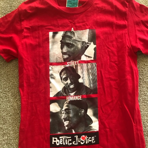 Shirts | Poetic Justice Tupac Tshirt 2pac Movie Rap Shirt Vintage Retro ...